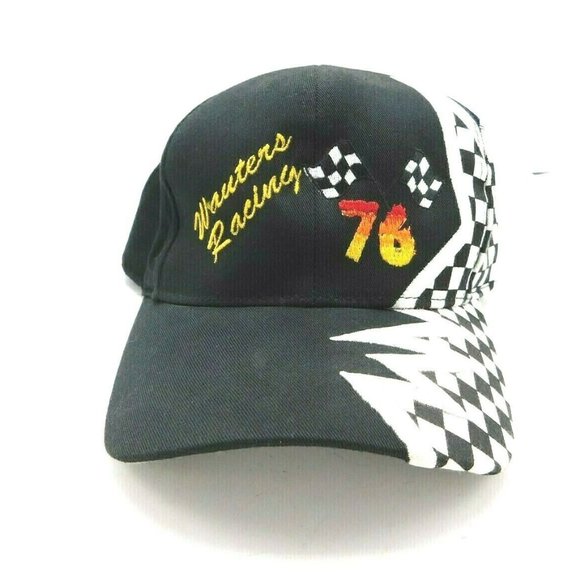 kati | Accessories | Wauters Racing Dirt Stock Car Checkered Hat Cap ...